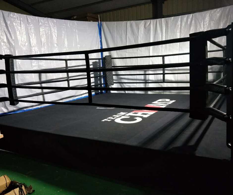 Boxing Ring PVC Leather 4-8m x 4-8m x 50-100cm